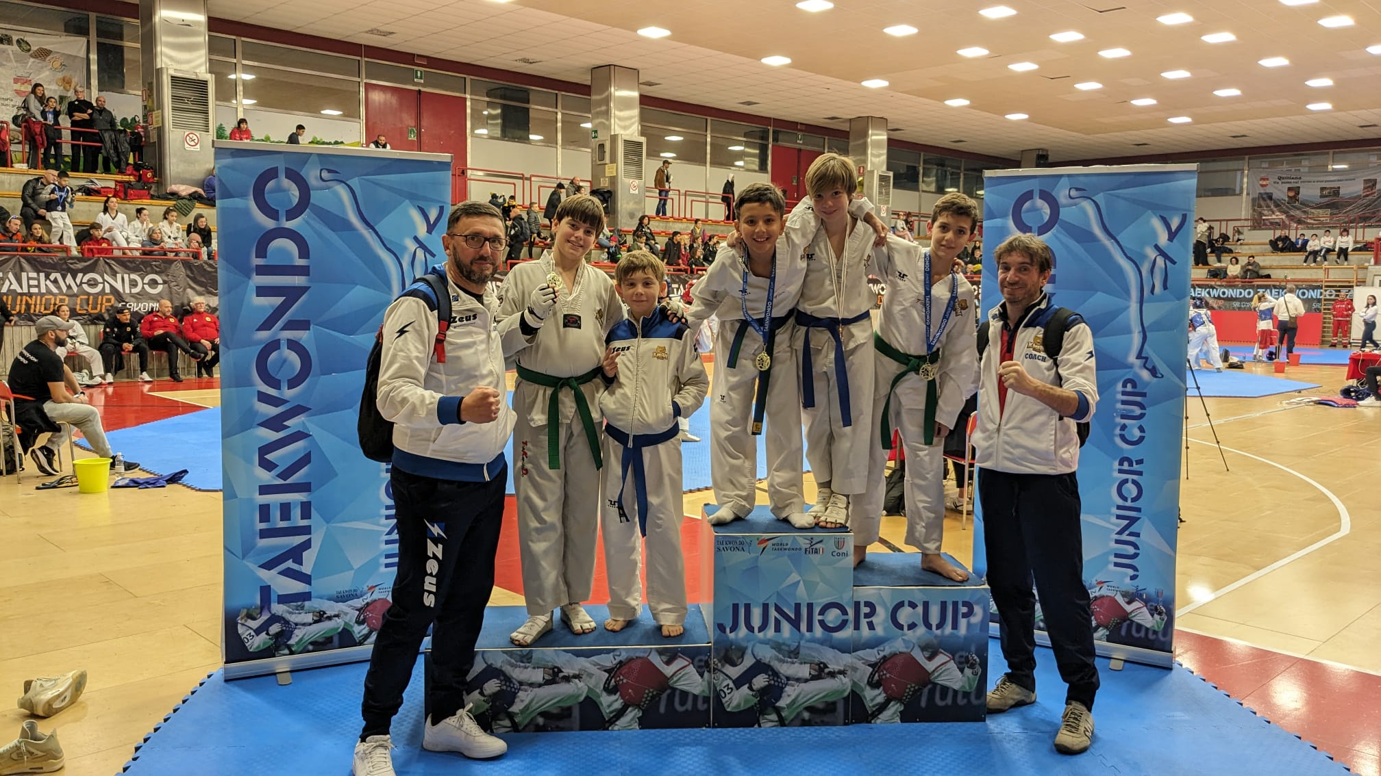 Kwan Taekwondo Biella alla Junior Cup di Savona - Prima Biella